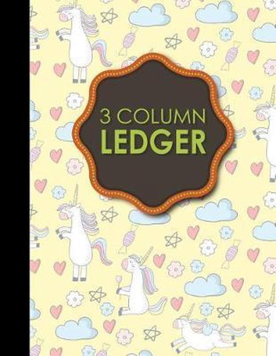 3 Column Ledger | 9781979509541 | Moito Publishing | Boeken | bol.com