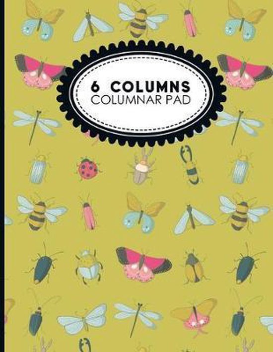 6 Columns Columnar Pad- 6 Columns Columnar Pad | 9781979720182 | Moito ...