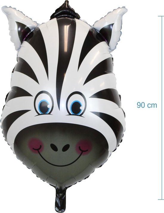 Zebra Ballon Jungle Safari Helium Ballonnen Verjaardag Versiering Feest ...