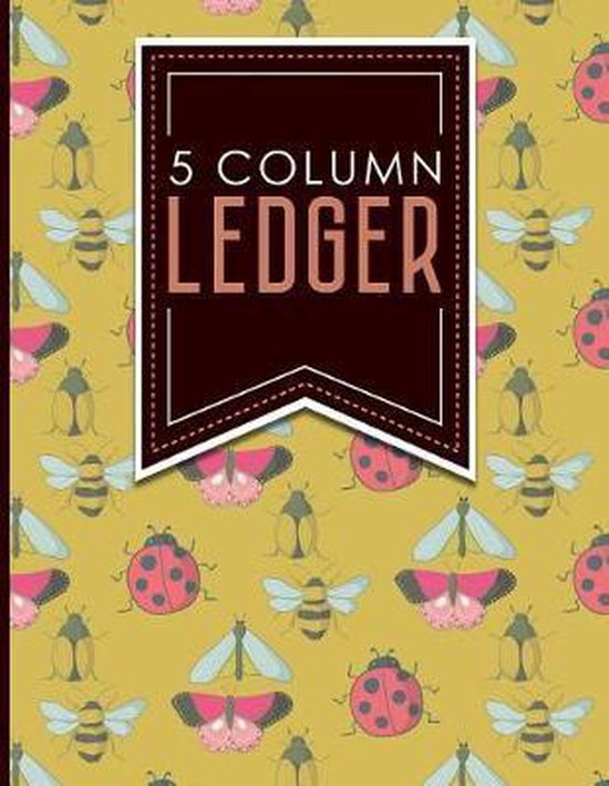 5 Column Ledger | 9781979655828 | Moito Publishing | Boeken | bol.com