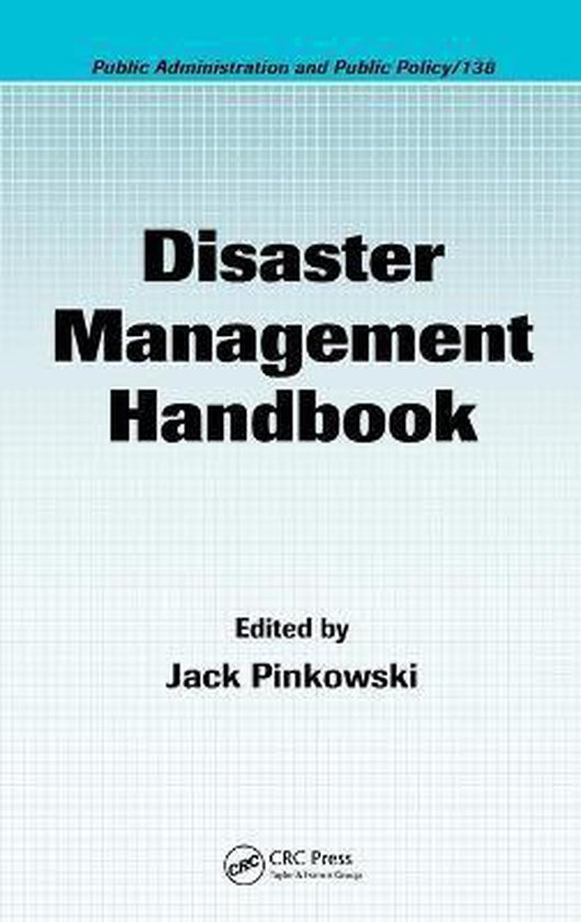 Disaster Management Handbook | 9781420058628 | Jack Pinkowski | Boeken ...