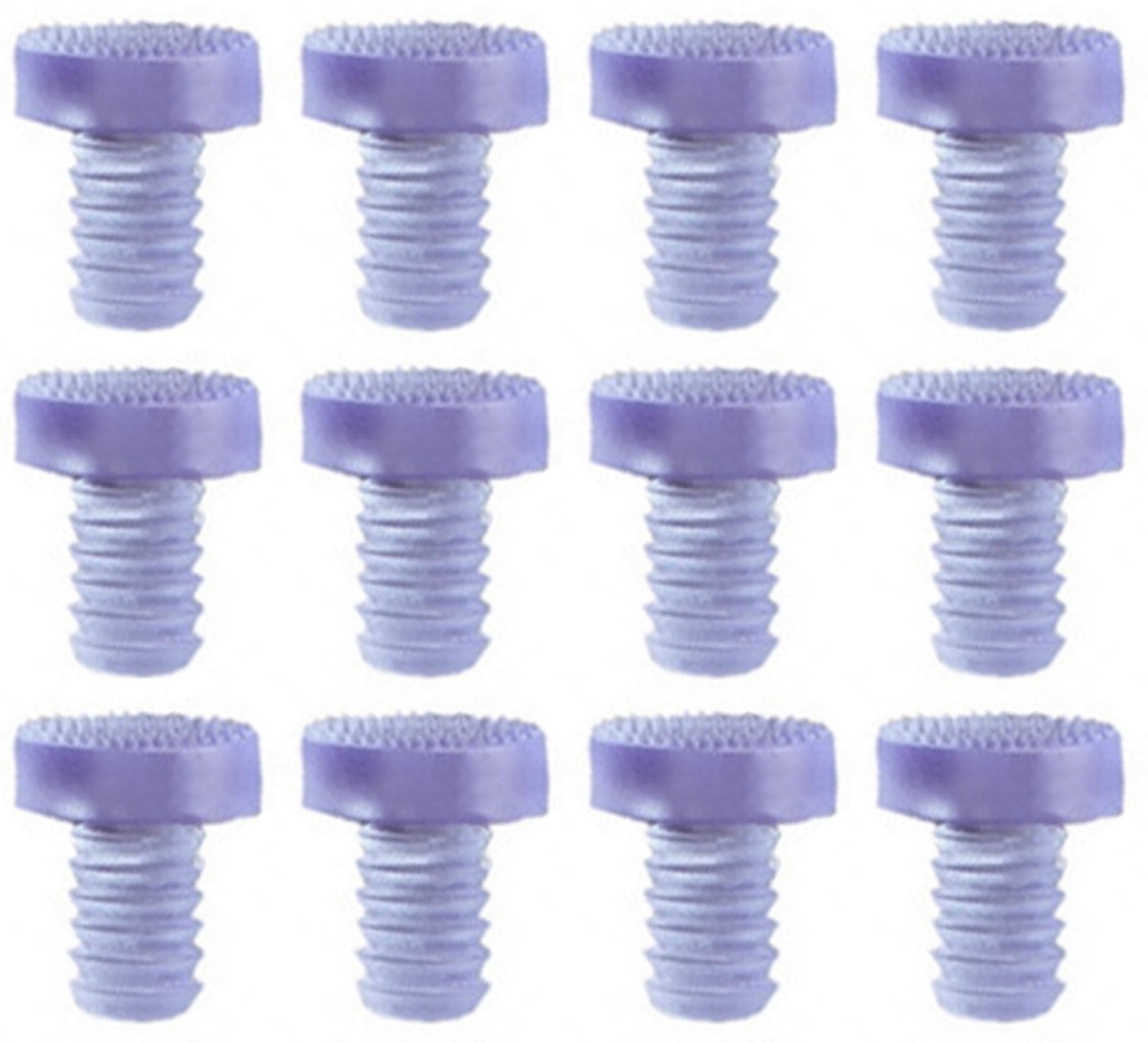 bol.com | Set van 90 pvc dopjes, buffers, deurdempers (type 3 ...