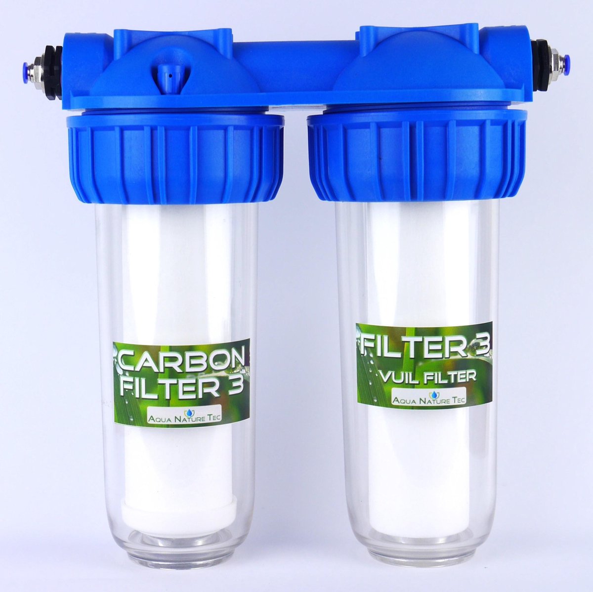 (Regen) WATERFILTER Systeem met vuilfilter en carbonfilter | bol