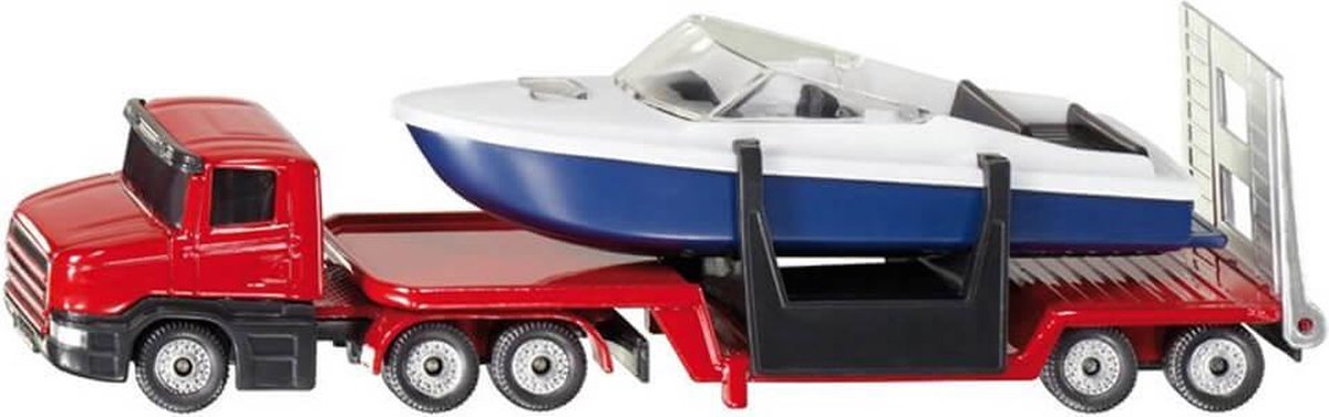 SIKU 1613 Dieplader met Boot | bol.com