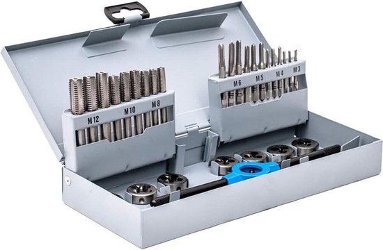 STIER M3-M12 HSS-G - Draadsnijset - 32-delig | bol