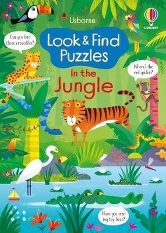 Look and Find Puzzles- Look and Find Puzzles In the Jungle, Kirsteen ...