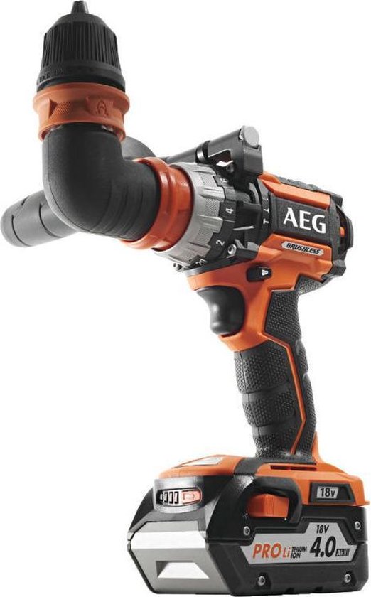 AEG Powertools BSB18CBL Li-402C Slagboormachine | Klopboormachine 18V | 2-toerig + 2x... | bol
