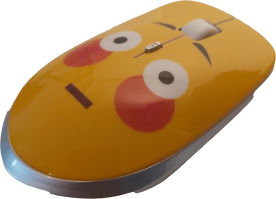 Funny Mouses - Blozende Emoticon - Draadloze Computermuis - Grappige ...