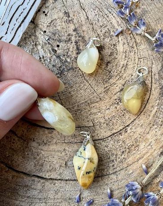 Ruben Robijn Opaal geel edelsteen hanger | bol.com