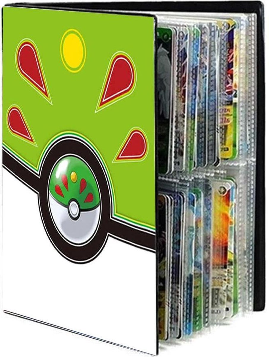 Verzamelmap – Geschikt Voor pokemon kaarten – 240 kaarten - map ...