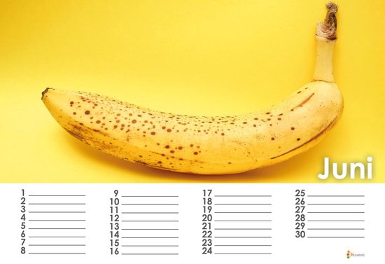 Fruit kalender 35x24 cm | Fruit verjaardagskalender |Fruit wandkalender ...