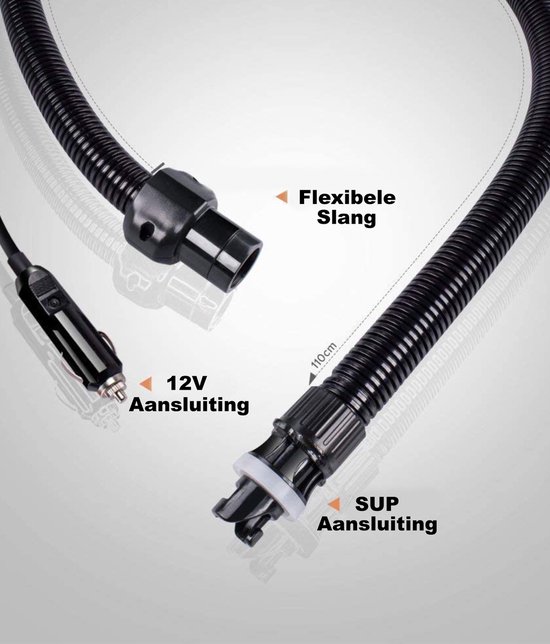 Elektrische sup pomp | Suppomp voor opblaasbare supboard | 20PSI pomp ...