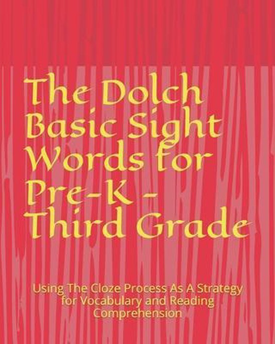 The Dolch Basic Sight Words for Pre-K - Third Grade | 9798689218762 ...