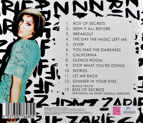 Zarif - Box Of Secrets (CD), Zarif | Muziek | bol