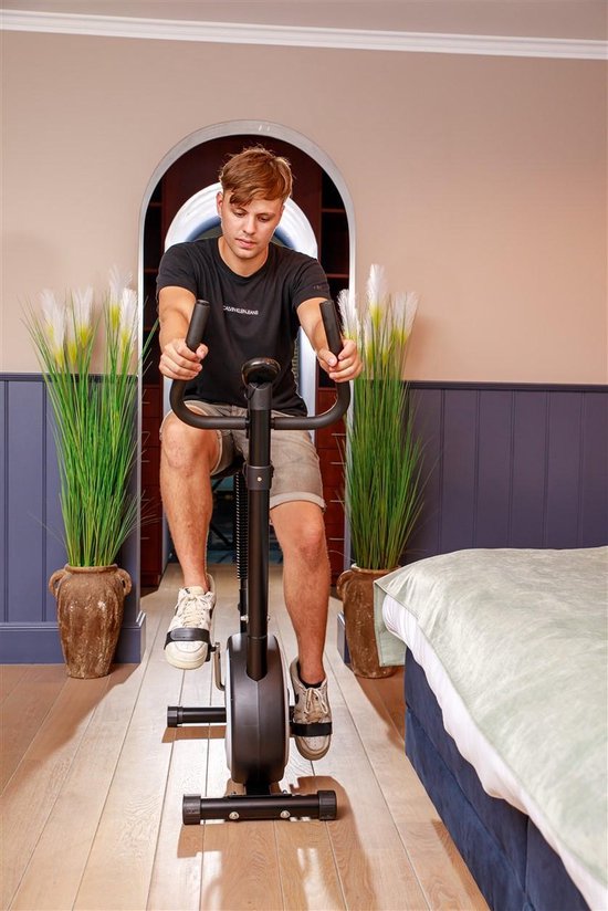 MaxxSport Hometrainer - Fitness Fiets - Verstelbaar zadel - Complete ...