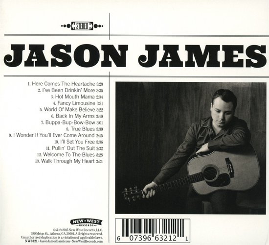 Jason James, Jason James | Muziek | bol