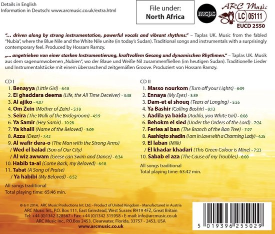 Various Artists - The Sound of Sudan (2 CD), Mohamed Al Semary | Muziek ...