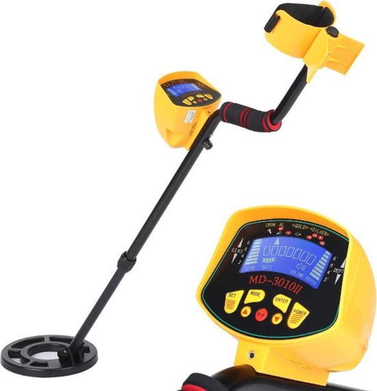 Professionele Metaaldetector LCD Display - Zilver En Goud Zoeken - Hoge ...
