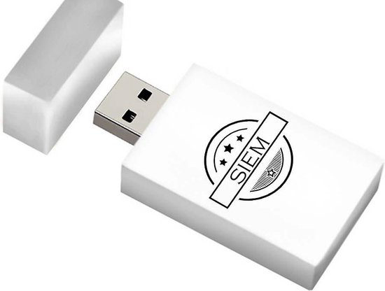 SIEM naam kado verjaardagscadeau cadeau usb stick 16GB - naam cadeau ...