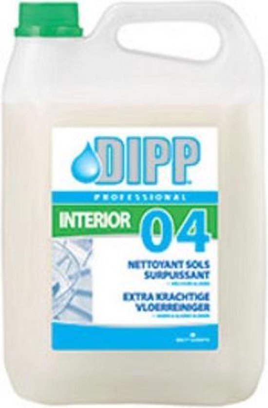 Dipp Professional Extra krachtige vloerreiniger No. 4 - Fles 5 liter | bol