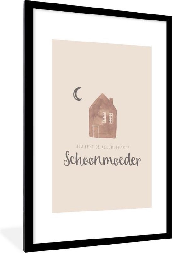Fotolijst inclusief poster - Posterlijst 60x90 cm - Posters - Jij bent ...