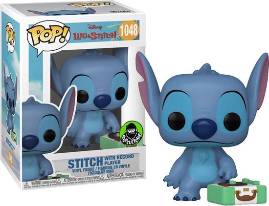 Funko Pop - Disney Lilo & Stitch : Stitch avec tourne-disque | bol.com