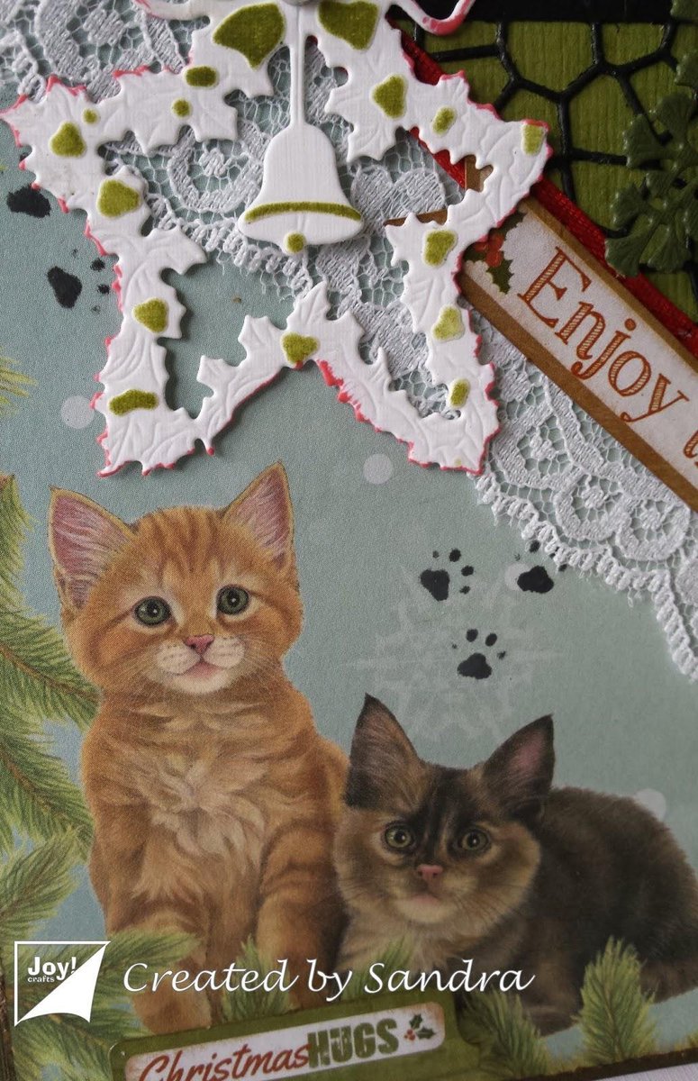 Joy! Crafts Papierset - Kerst met Franciens Katten A4 - 10 vel - 2 ...