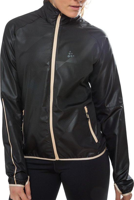 Craft Eaze Sportjas - Maat XL - Vrouwen - zwart | bol.com