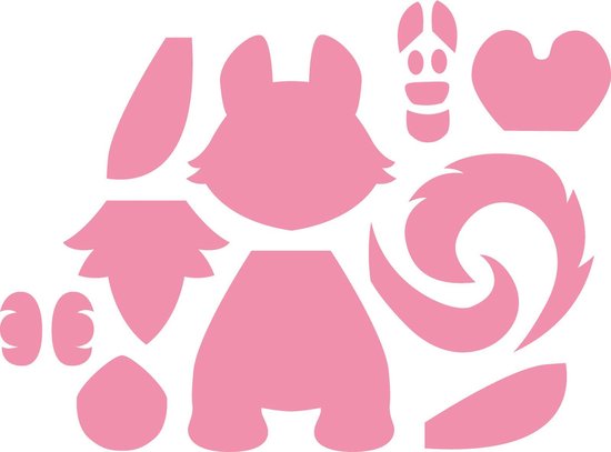 Marianne Design Collectables Snij en Embosstencil - Eline's Husky | bol