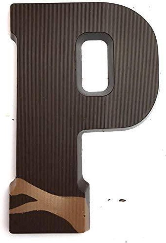 Joe & Mien Ambachtelijke Chocolade letter 'P' - Puur - 1 x 200 gram ...
