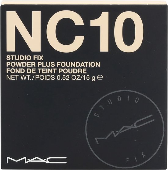 Mac - Studio Fix - Powder Plus Foundation - NC10 | bol.com