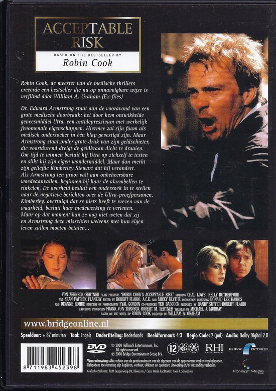 Acceptable Risk (Robin Cook) (Dvd), Annabel Graham | Dvd's | bol