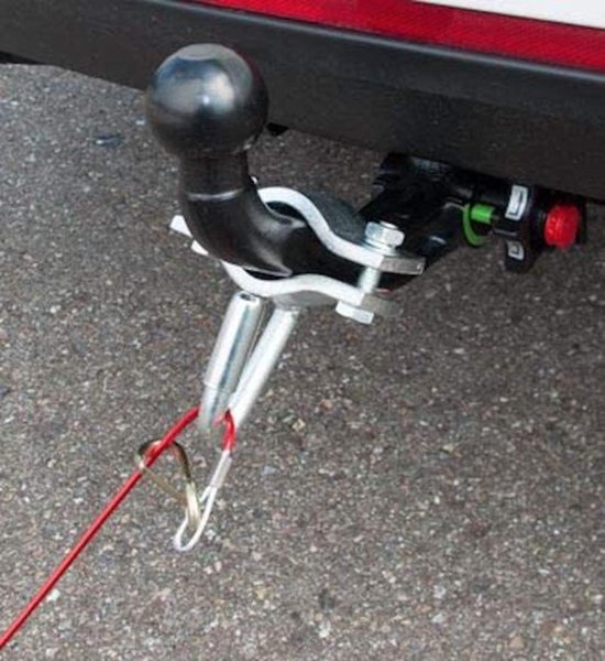 Bevestiging Breekkabel Aanhangwagen Hulpkoppeling Afscheurtouw Houder ...