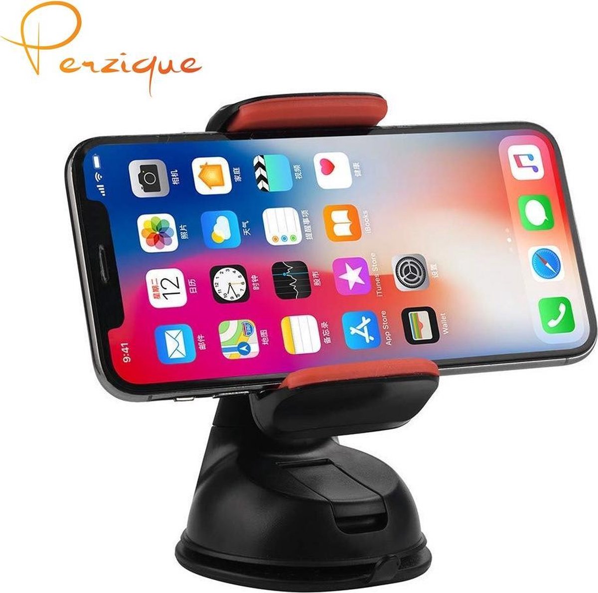 Perzique Universele mobiele telefoon houder voor in de auto - Klem ...
