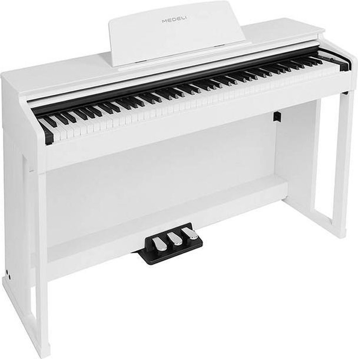 Medeli DP260 - Piano - Digitaal - 88 toetsen - Wit - USB-MIDI | bol.com