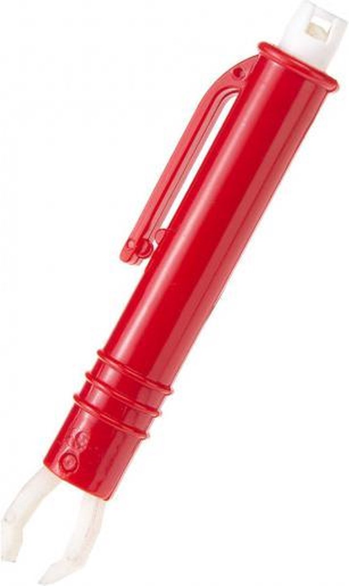 tekenpen hond/kat 9,2 cm rood/wit | bol.com