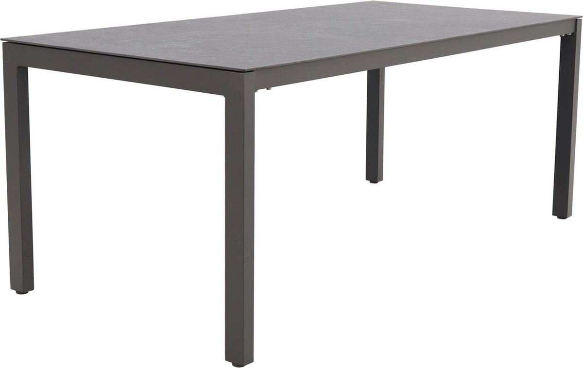 Soto tuintafel 180 x 90 cm. - HPL royal grey | bol.com