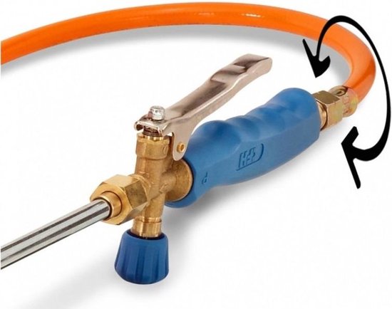 CFH GV900 onkruid-brander - Complete set en gaslestrolley GT89 | bol.com