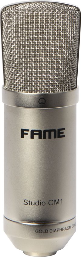 Fame Audio Studio CM1 Studio condensator microfoon - Grootmembraan ...
