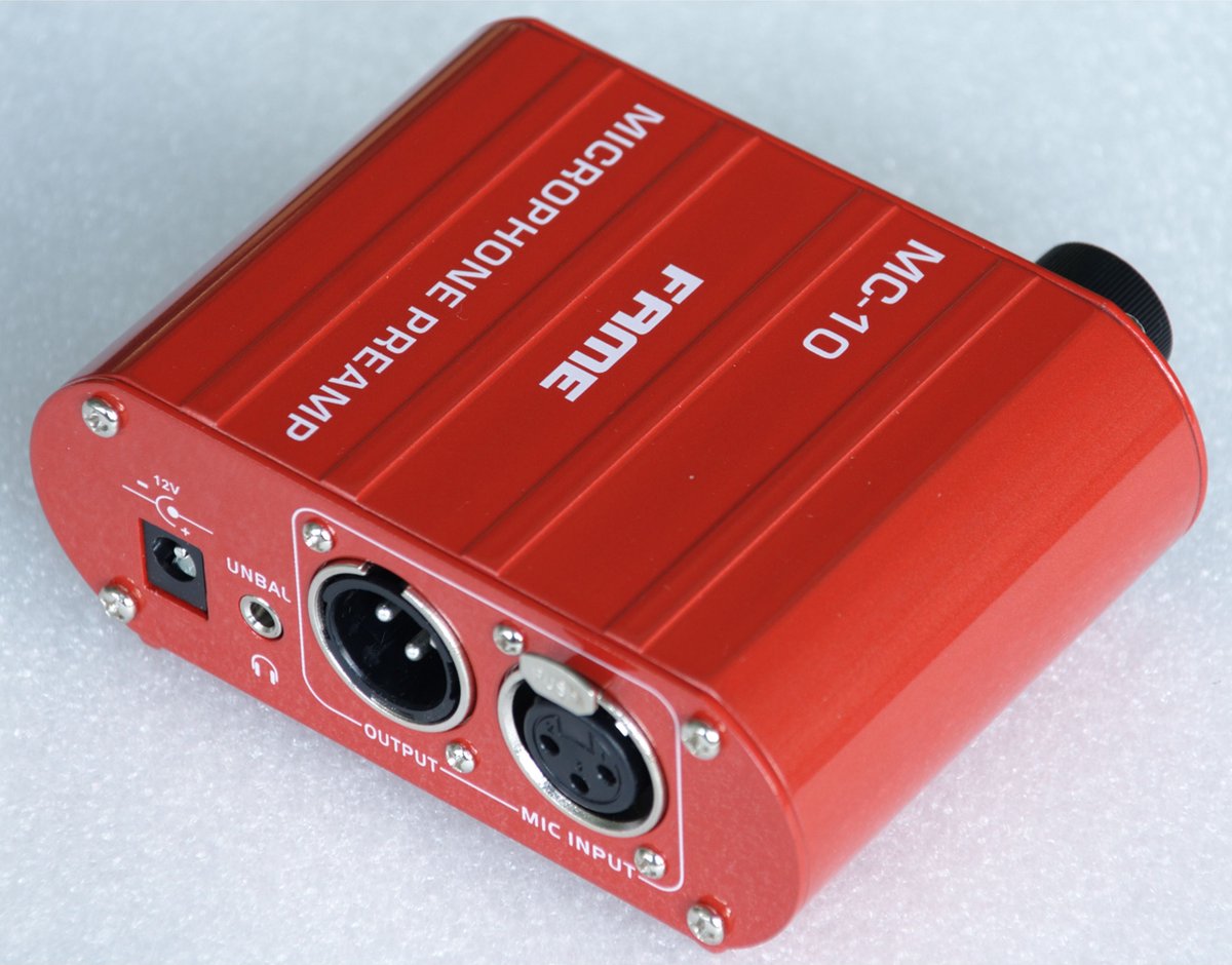 Fame Audio MC 10 Ampli micro/ Line /DI - Préamplis studio | bol.com