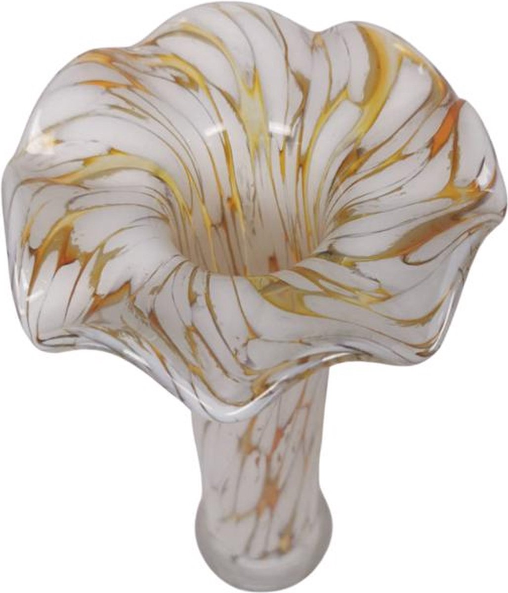 Fidrio vaas Delicia H30 Fire - Decoratieve vaas - Fidrio glaswerk ...