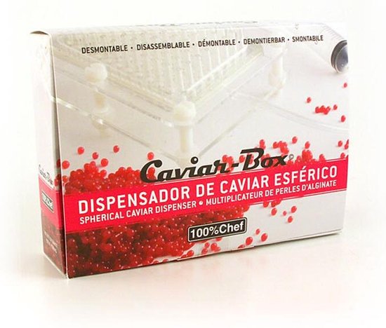 Kaviaar Vorm Caviar Box 100% Chef | bol.com