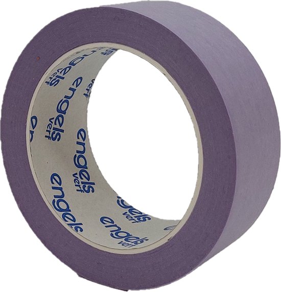 Engels verf - Afplaktape - 38mm x 50m - Paars - Voor Gevoelige ...