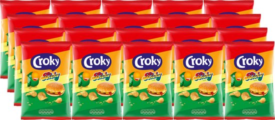 Croky Chips Bicky 20 x 40g | bol