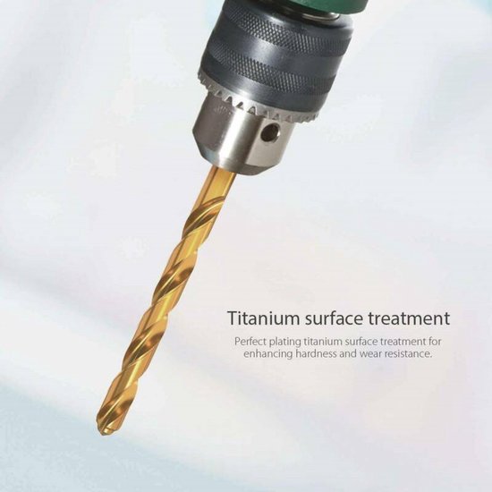 Drillpro Bit- & Borensets - 99 stuks - HSS boren - stalen boorset ...