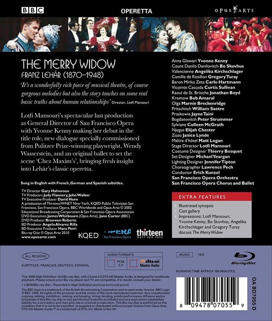 Yvonne Kenny, Bo Skovhus, Angelika Kirchschlager, Gregory Turay - Lehár ...