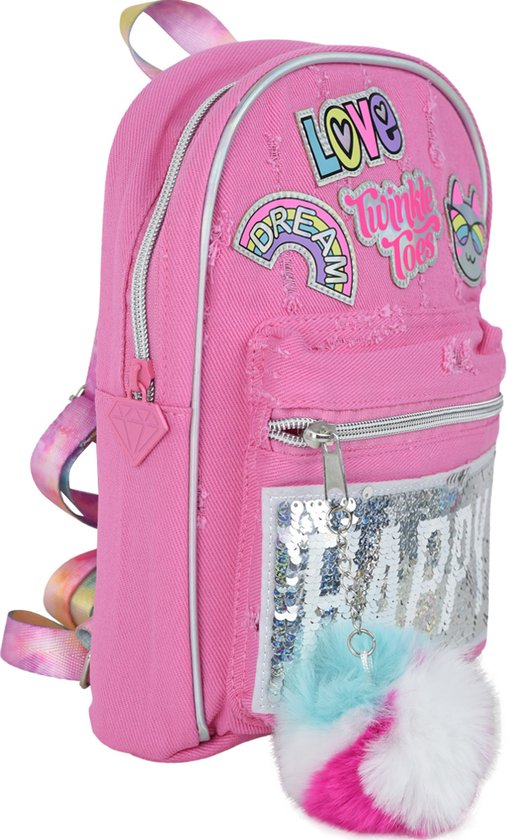 Skechers Twinkle Toes Backpack SKTT6882-HTPK, voor meisje, Roze, Rugzak ...