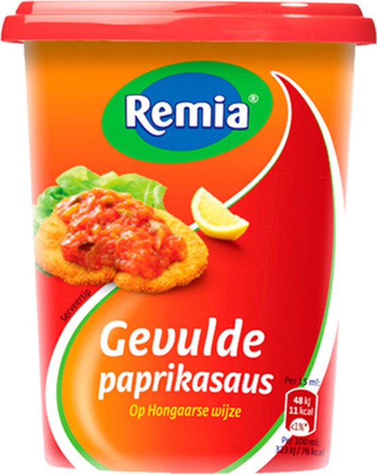 Remia | Gevulde paprikasaus | 6 x 500 ml | bol