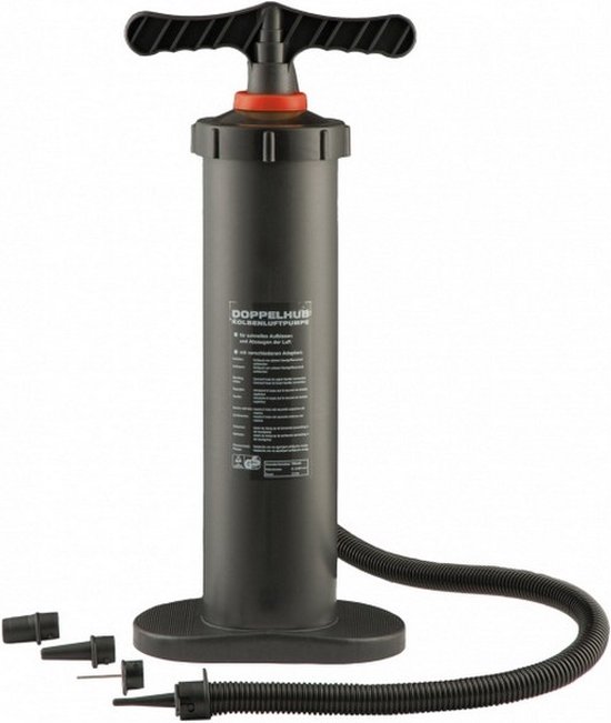 handpomp 30l met dubbele werking 50 cm zwart | bol.com