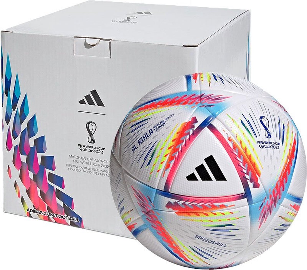 adidas Performance Al Rihla League Voetbal - Unisex - Wit- 5 | bol
